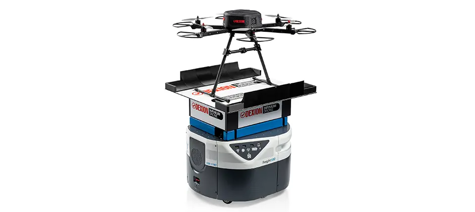 Autonomous Stock Counting Drones: Dexion & Infinium Partner